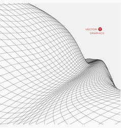 3d landscape Royalty Free Vector Image - VectorStock