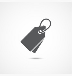 Tag flat icon Royalty Free Vector Image - VectorStock
