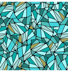 Seamless irregular lines mosaic pattern abstract Vector Image