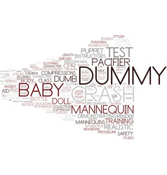 Dummy word cloud concept Royalty Free Vector Image