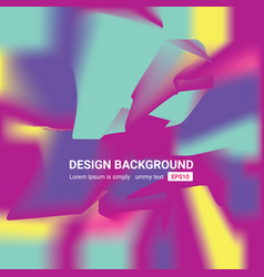 Abstract blurred gradient mesh background Vector Image