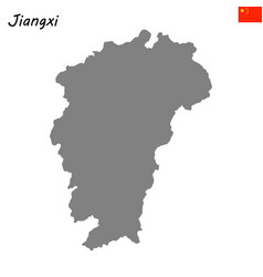 Detailed map of the china Royalty Free Vector Image