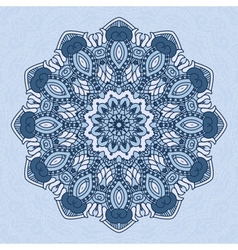 Ornamental round lace pattern Royalty Free Vector Image