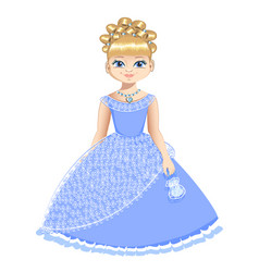 Beautiful princess Royalty Free Vector Image - VectorStock