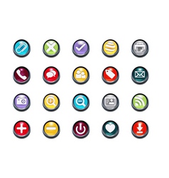 Carbon gui Royalty Free Vector Image - VectorStock