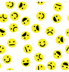 Seamless background pattern of yellow and black Vector Image