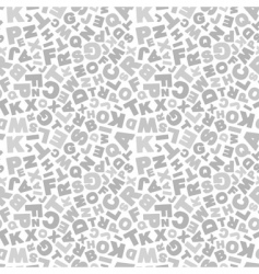 Abc seamless pattern Royalty Free Vector Image