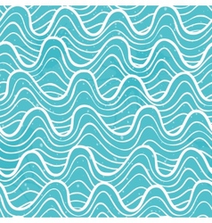 Sea wave background seamless pattern Royalty Free Vector