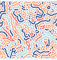 Diffusion reaction seamless pattern oorganic Vector Image