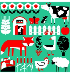 Sheep set Royalty Free Vector Image - VectorStock