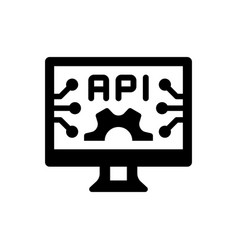 Personal development black icon sign Royalty Free Vector