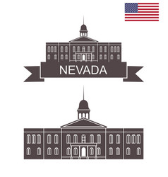 Welcome to nevada vintage rusty metal sign Vector Image