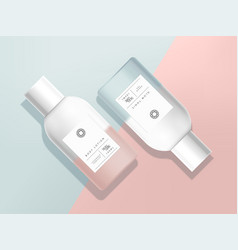 Mango frappe or smoothie beverage with ice Vector Image