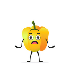 Pepper character Royalty Free Vector Image - VectorStock