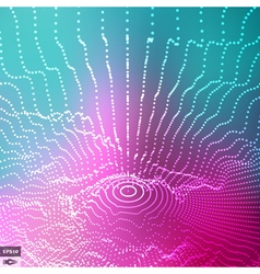 Grid Background 3d Royalty Free Vector Image - VectorStock