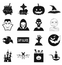 Halloween ghost icon cartoon Royalty Free Vector Image
