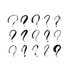 Who what where when why how 5w1h or wh questions Vector Image