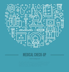 Medical check-up Royalty Free Vector Image - VectorStock