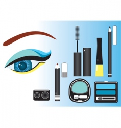 Make up kit Royalty Free Vector Image - VectorStock