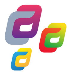 Letter sign design Royalty Free Vector Image - VectorStock