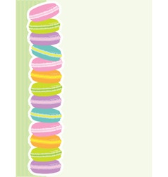 Cupcake border Royalty Free Vector Image - VectorStock