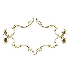 Vintage emblem border frame background Royalty Free Vector