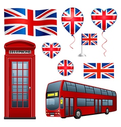 London seamless pattern set Royalty Free Vector Image