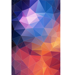 Vertical triangle pattern abstract background Vector Image