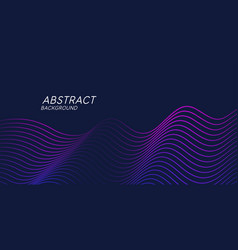 Rectangular frame on dynamic colorful background Vector Image