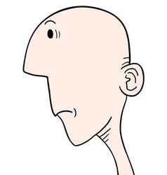 Ugly man Royalty Free Vector Image - VectorStock