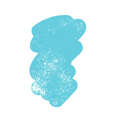 Ink splash and brush stroke isolated shape Vector Image