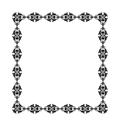 Stylish black frame Royalty Free Vector Image - VectorStock