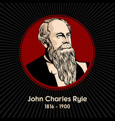 John charles ryle Royalty Free Vector Image - VectorStock