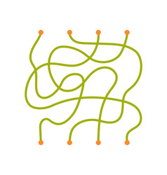 Maze game education game game template Royalty Free Vector