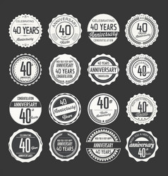Retro labels Royalty Free Vector Image - VectorStock