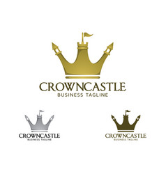Cartoon castle Royalty Free Vector Image - VectorStock