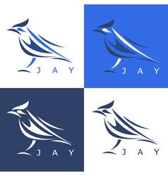 Jay Design Template Set Royalty Free Vector Image