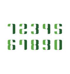 Number 69 logo design element icon symbol Vector Image