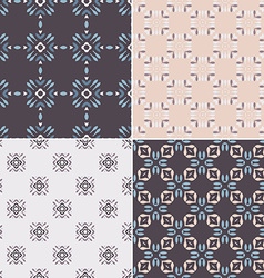 Pattern Set Royalty Free Vector Image - VectorStock
