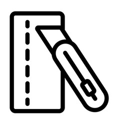 Paper cutter Royalty Free Vector Image - VectorStock