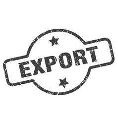 Export stamp sign seal Royalty Free Vector Image