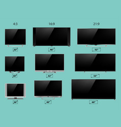 Tv screen retro monitor template electronic device