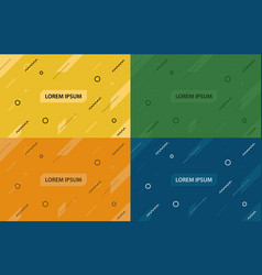 Set abstract backgrounds var 2 Royalty Free Vector Image