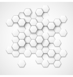 Hexagon texture pattern Royalty Free Vector Image
