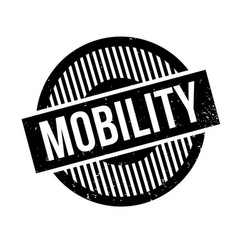 Mobility rubber stamp Royalty Free Vector Image