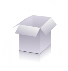 Blank packing Royalty Free Vector Image - VectorStock