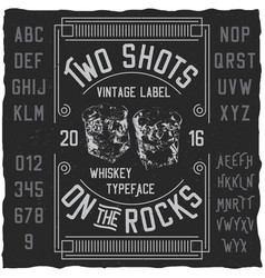 Alcohol shot drink glasses poster Royalty Free Vector Image