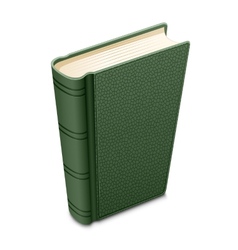 Green book Royalty Free Vector Image - VectorStock