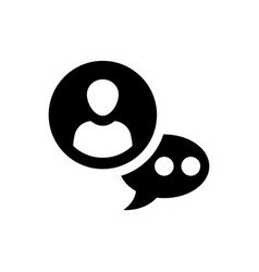 Leave a comment icon Royalty Free Vector Image
