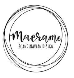 Macrame logo Royalty Free Vector Image - VectorStock